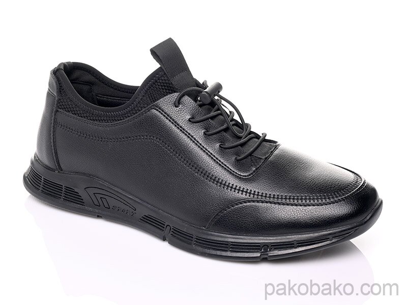 Low Shoes Geto T2021-1 Black — men's shoes wholesale to ParadObuvi.ua